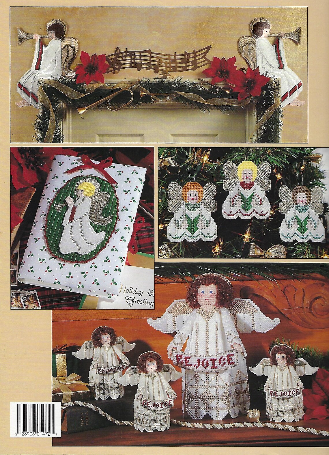Angels In Plastic Canvas Leisure Arts 1472 Plastic Canvas | Etsy