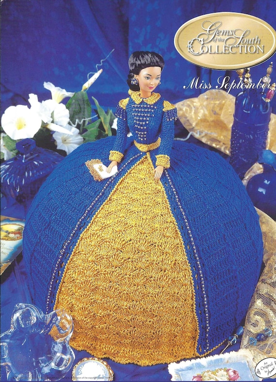 Miss September Crochet Doll Pattern Gems of the South - Etsy