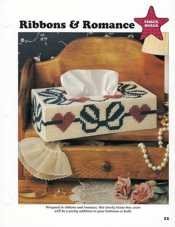Ribbons & Romance Plastic Canvas Pattern Leisure Arts All | Etsy