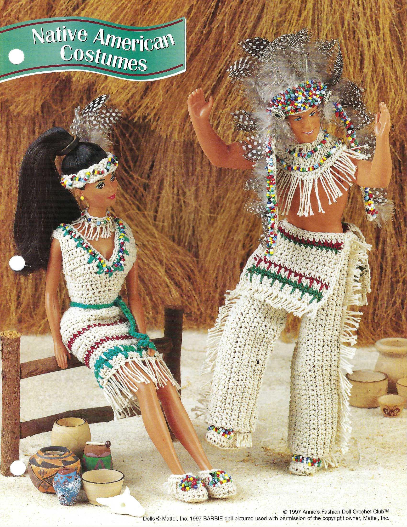 Native American Girl Costume Pattern