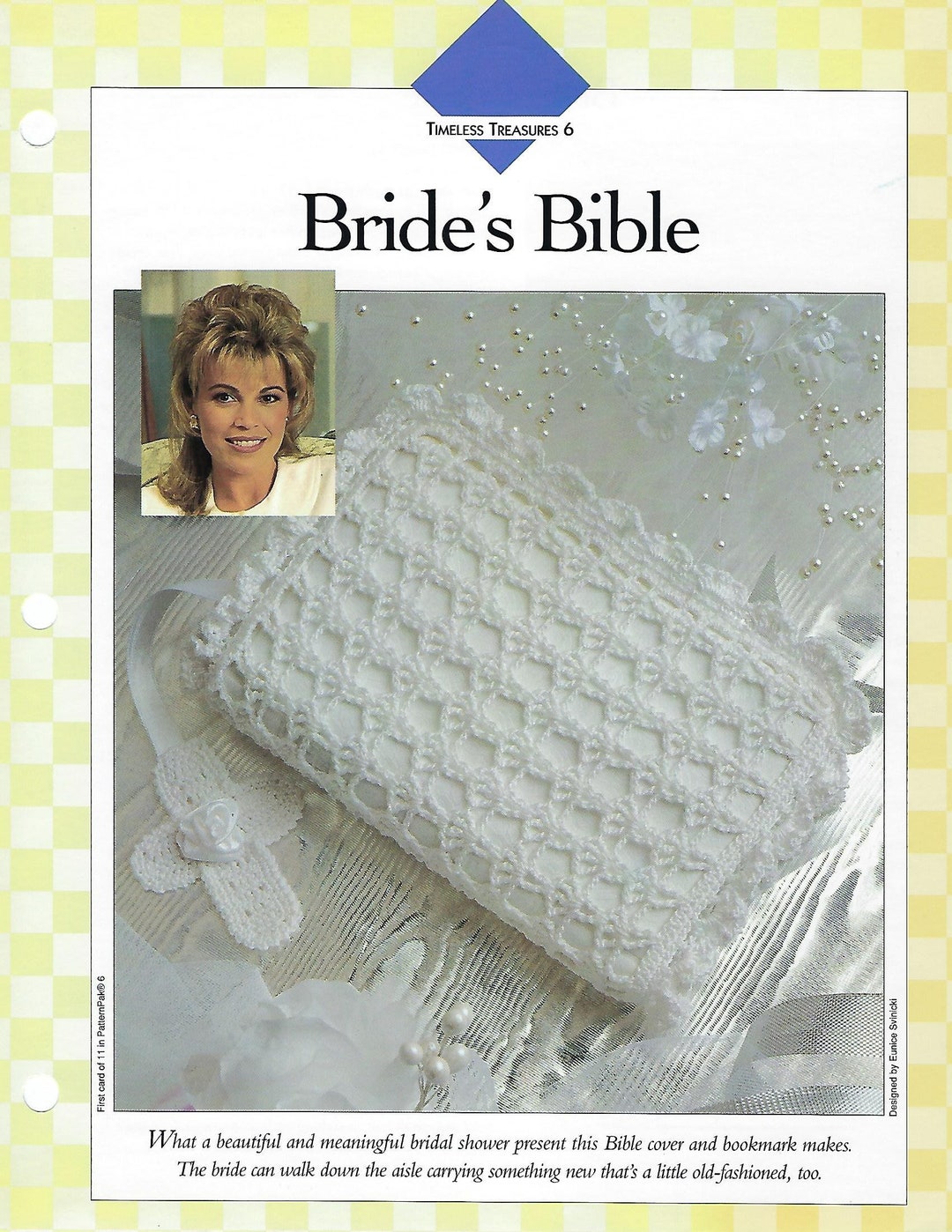 Bride's Bible Crochet Pattern/vanna's Afghan & Crochet - Etsy