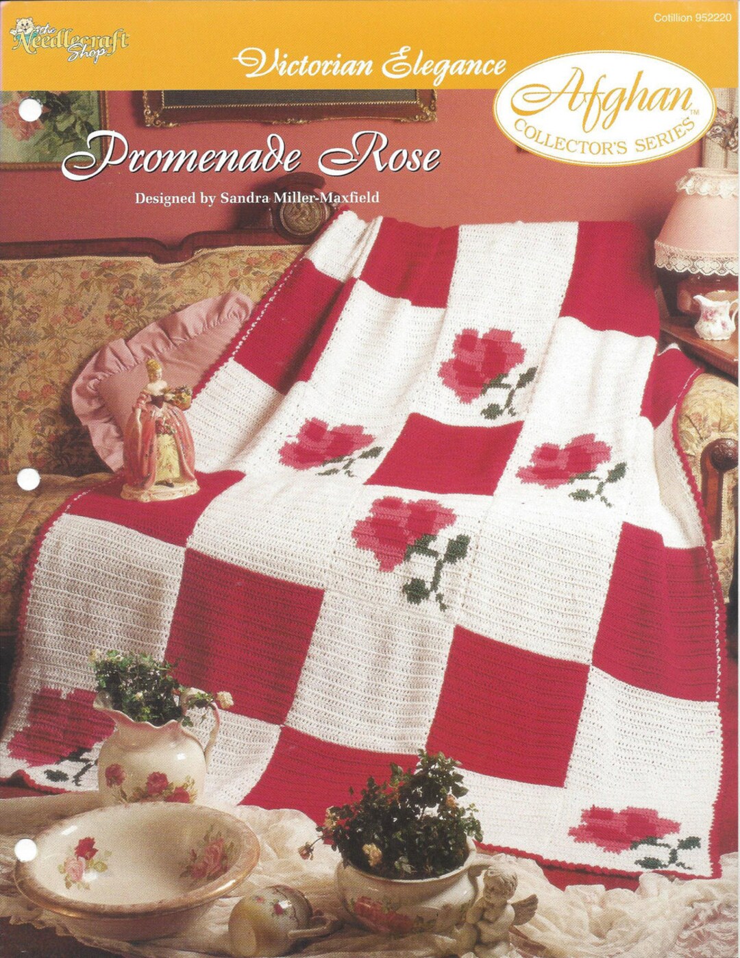 Promenade Rose Crochet Afghan Pattern/the Needlecraft Shop - Etsy