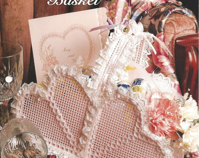 Dainty Wedding Basket Plastic Canvas Pattern/the Needlecraft Shop - Etsy