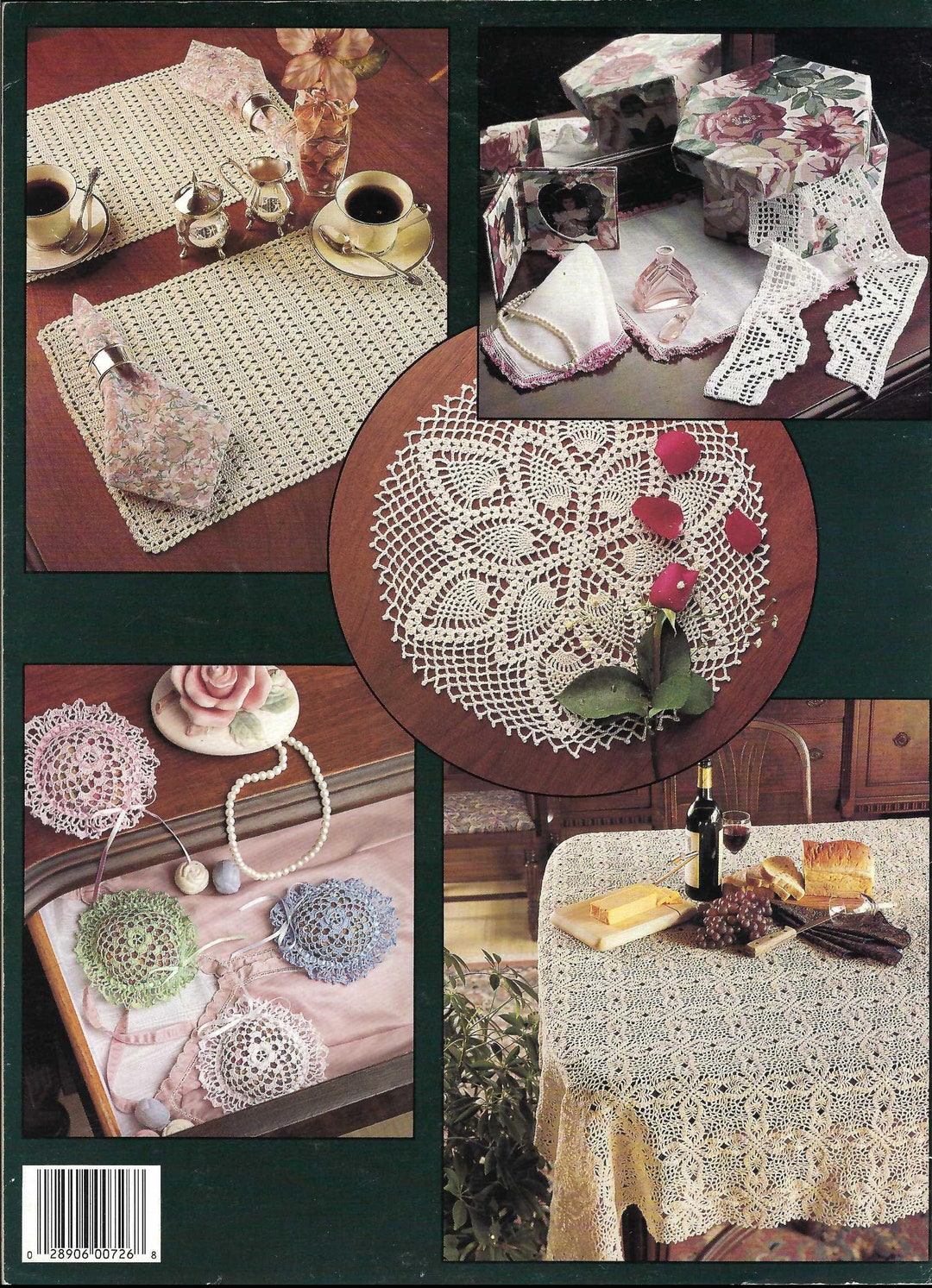 All About Thread Crochet Pattern Book Leisure Arts 726 - Etsy