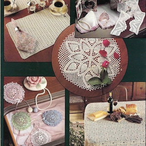All About Thread Crochet Pattern Book Leisure Arts 726 - Etsy