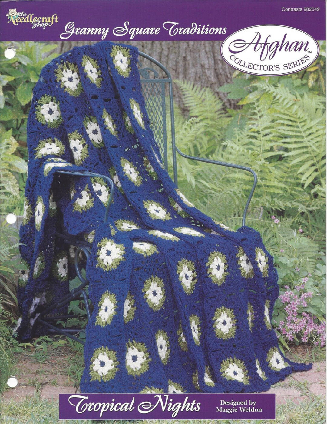 Tropical Nights Crochet Afghan Pattern/the Needlecraft Shop - Etsy