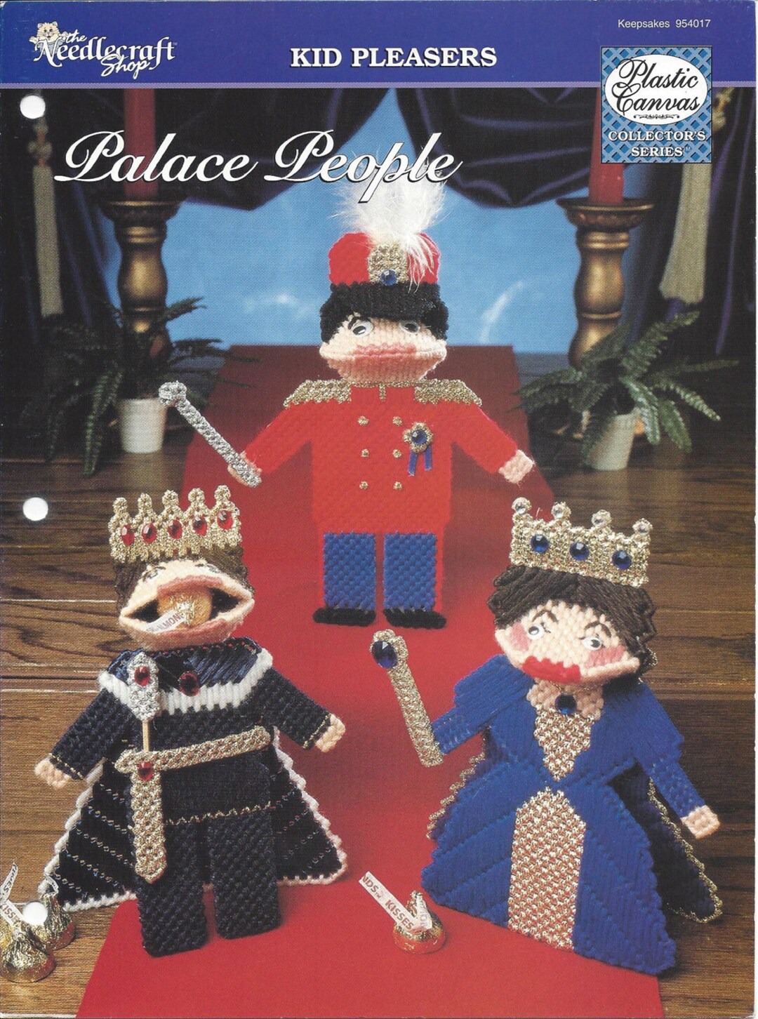 Palace People Plastic Canvas Pattern/ the Needlecraft Shop - Etsy