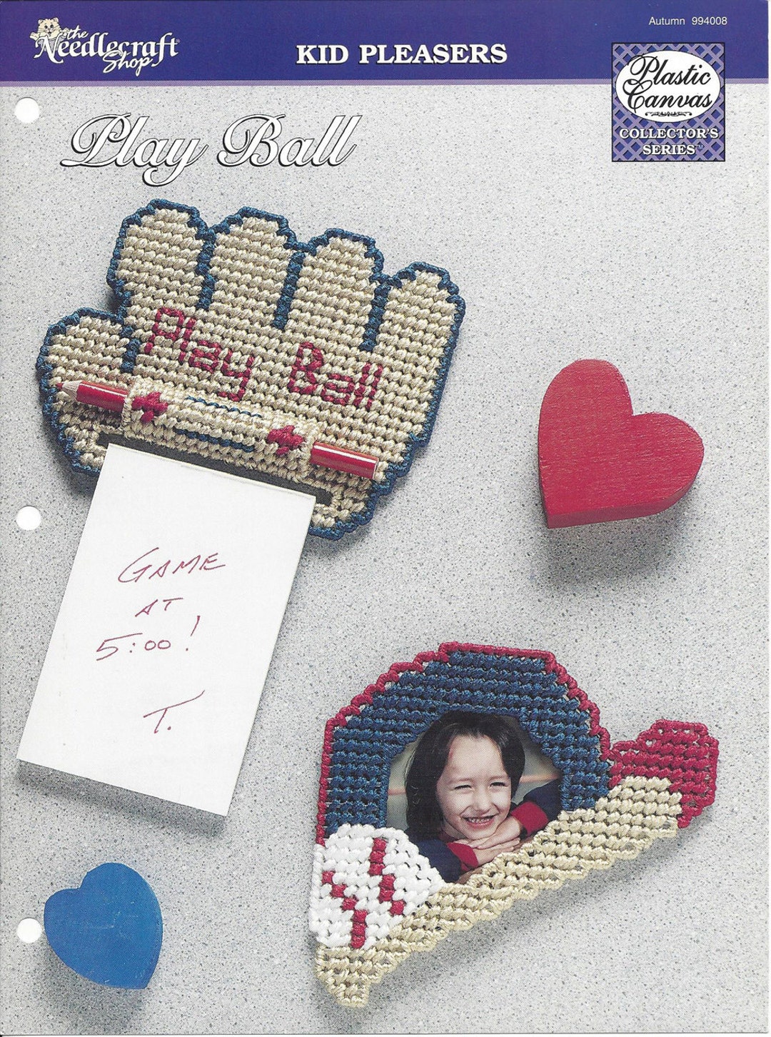 Play Ball Plastic Canvas Pattern/the Needlecraft Shop - Etsy