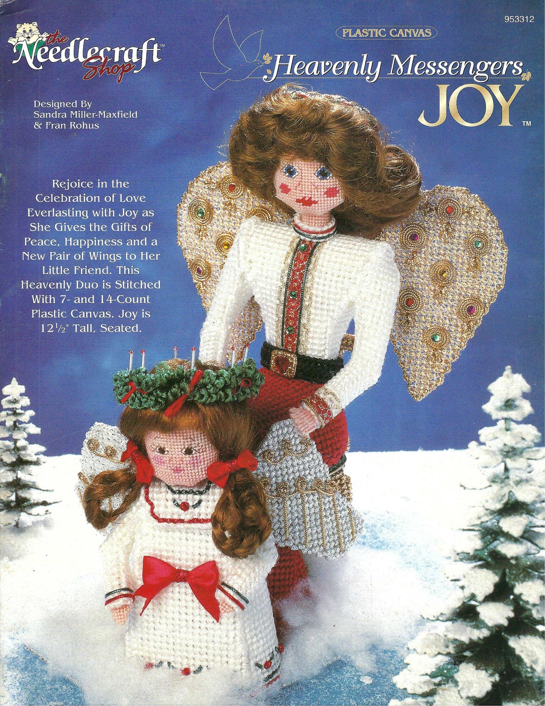 Heavenly Messengers Joy Plastic Canvas Pattern Book/the Needlecraft ...