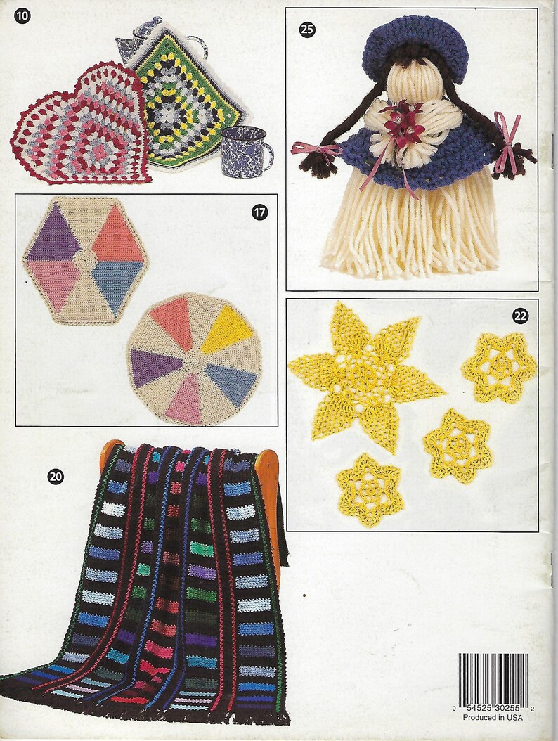Quick & Easy Bazaar Crochet Pattern Book/house of White Birches #101110 ...