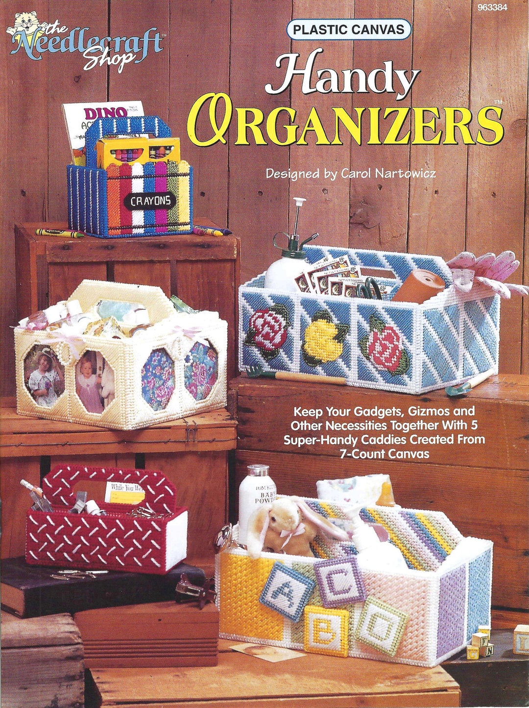 Handy Organizers Plastic Canvas Pattern Book the Needlecraft - Etsy