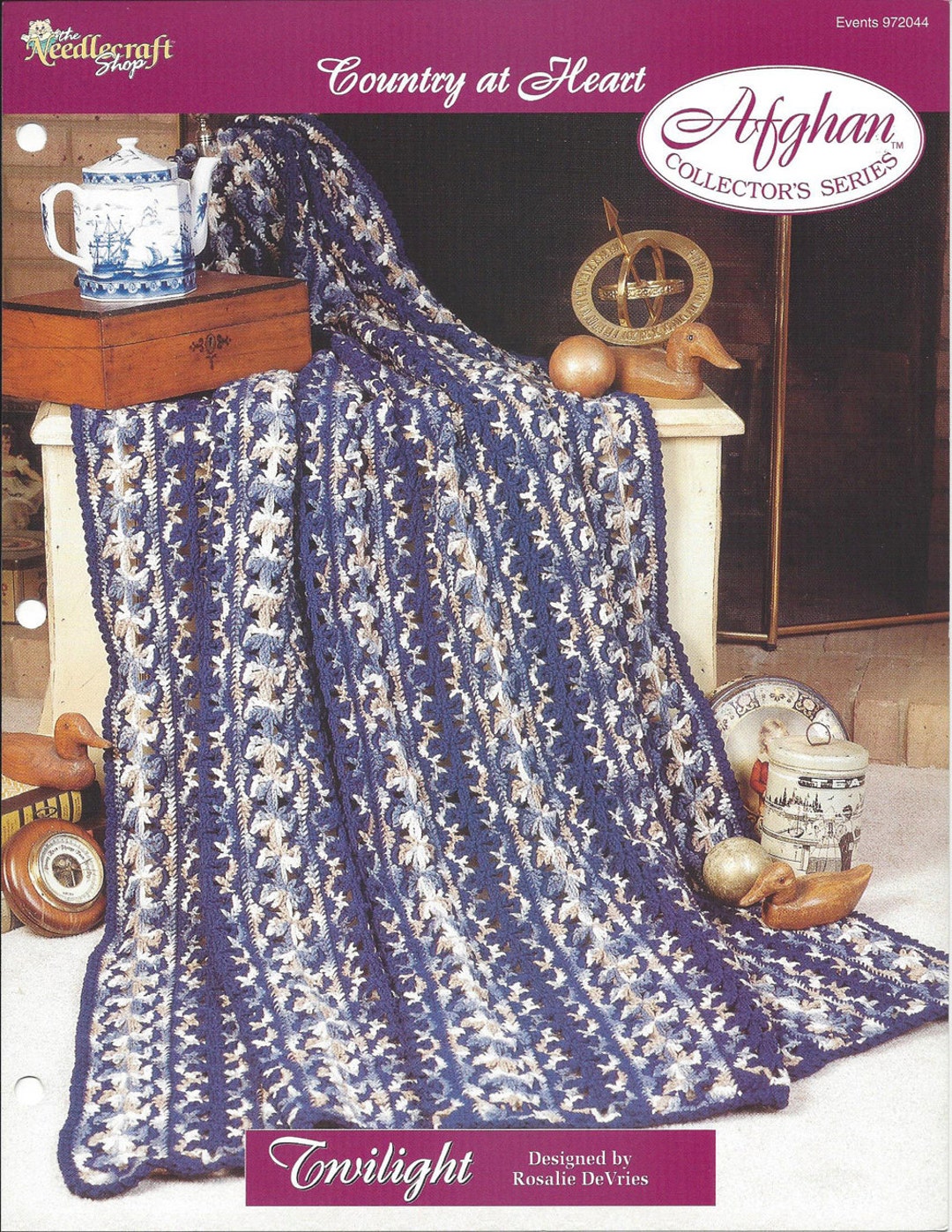 Twilight Crochet Afghan Pattern the Needlecraft Shop - Etsy