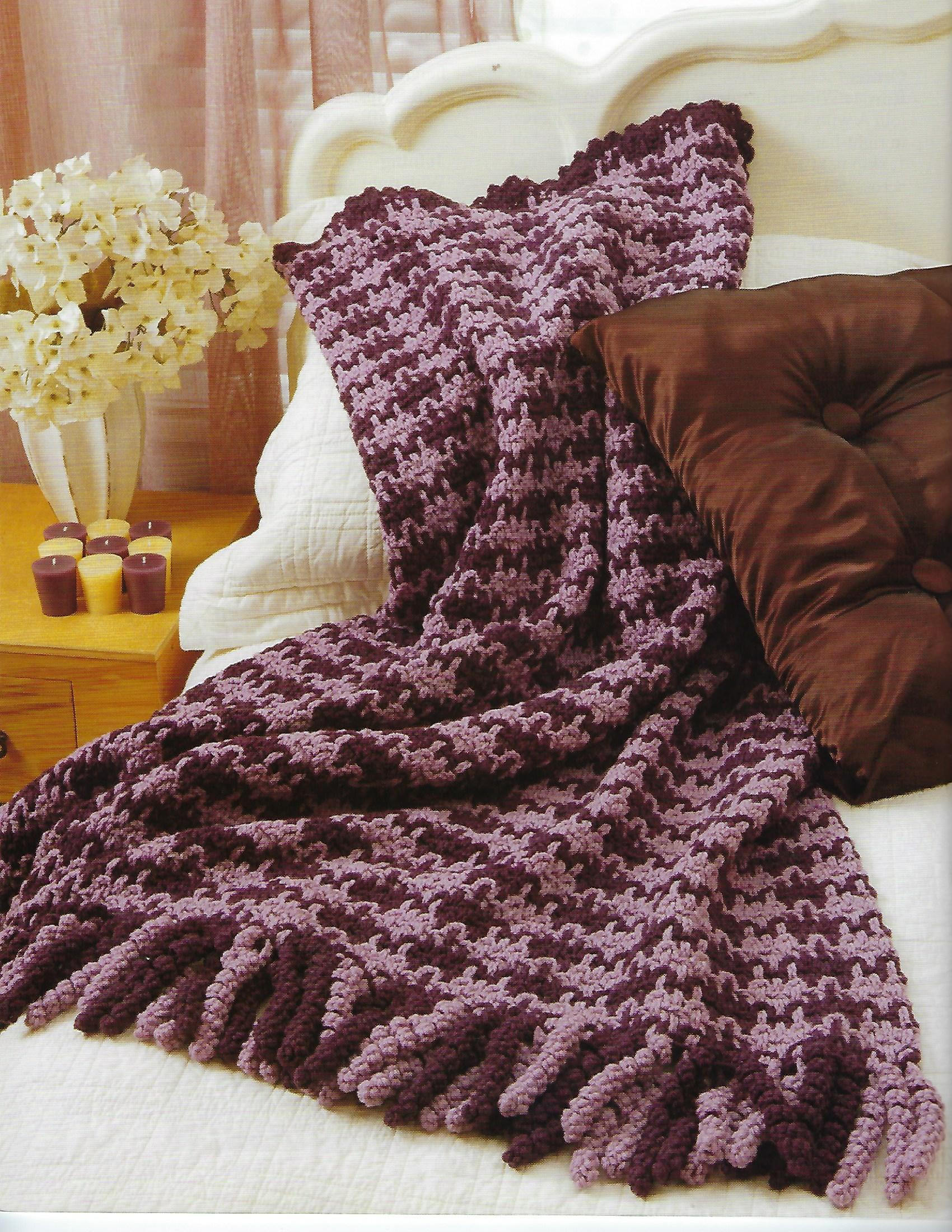 Check It Out Afghans Crochet Pattern Book Blanket Home | Etsy