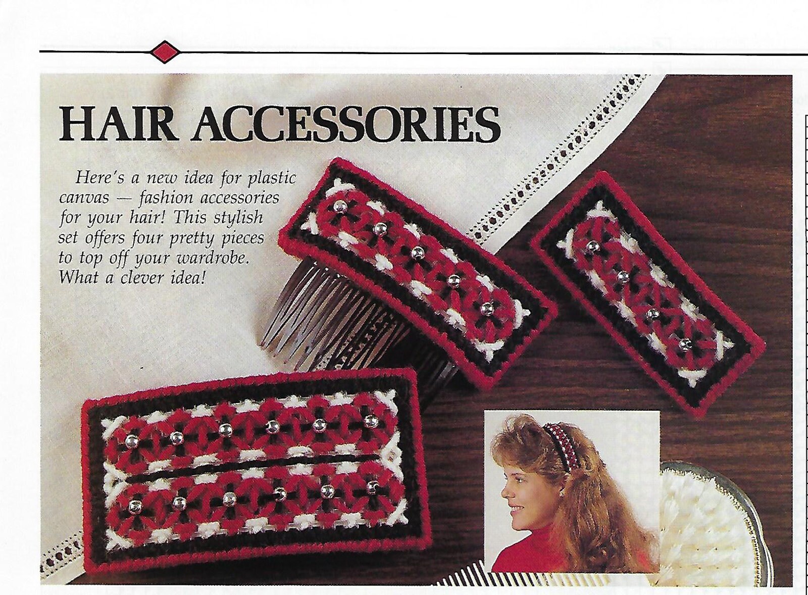 Plastic Canvas Corner Magazine Pattern Book October 1990/leisure Arts ...