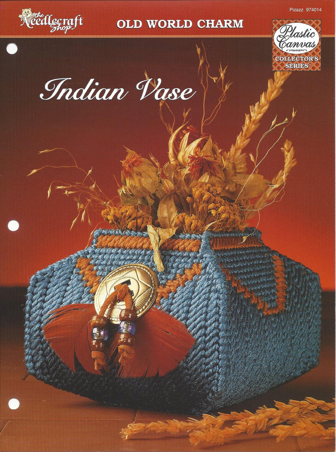 Indian Vase Plastic Canvas Pattern/the Needlecraft Shop - Etsy