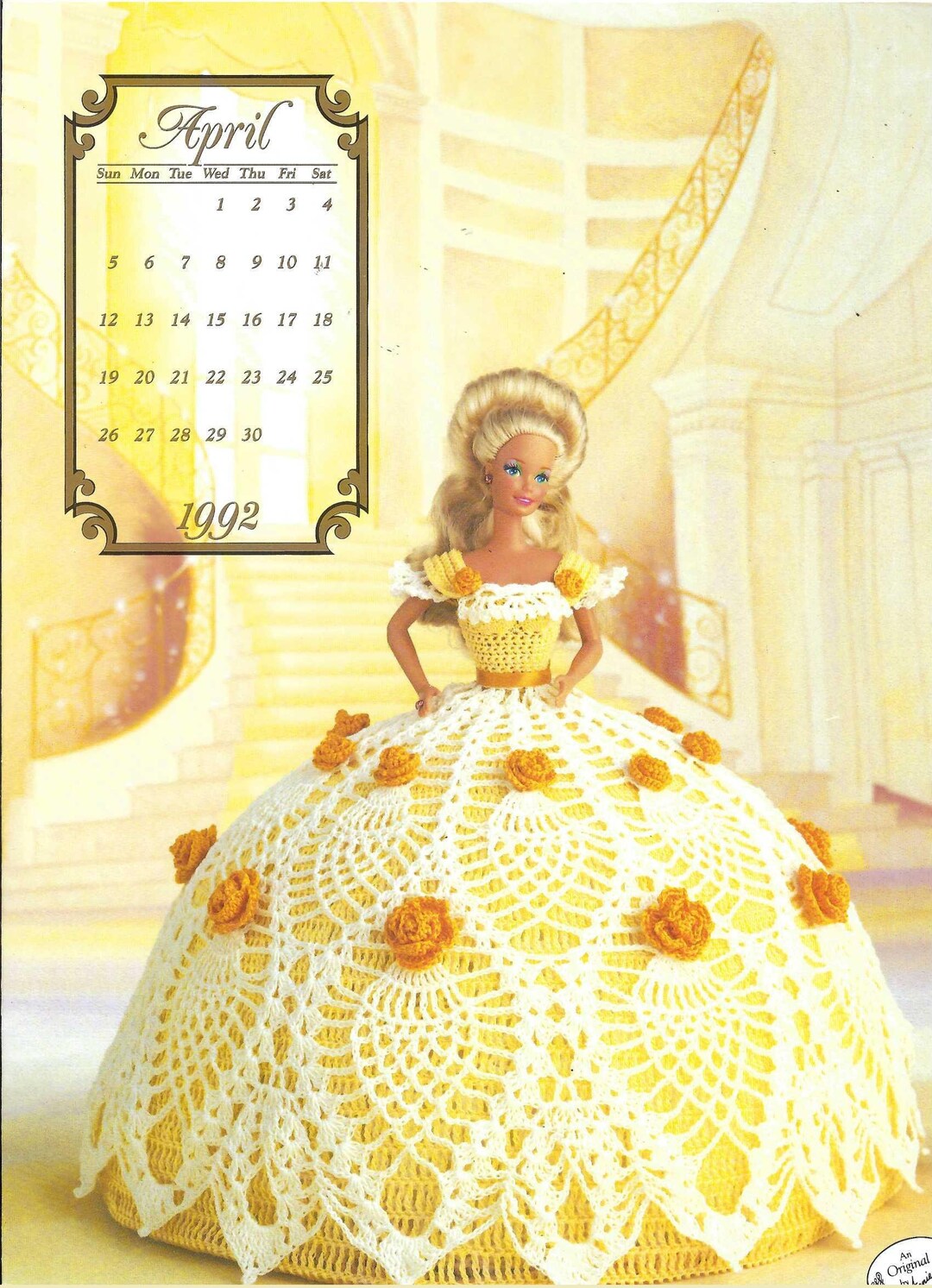 Miss April 1992 Crochet Doll Pattern - the Cotillion Collection ...