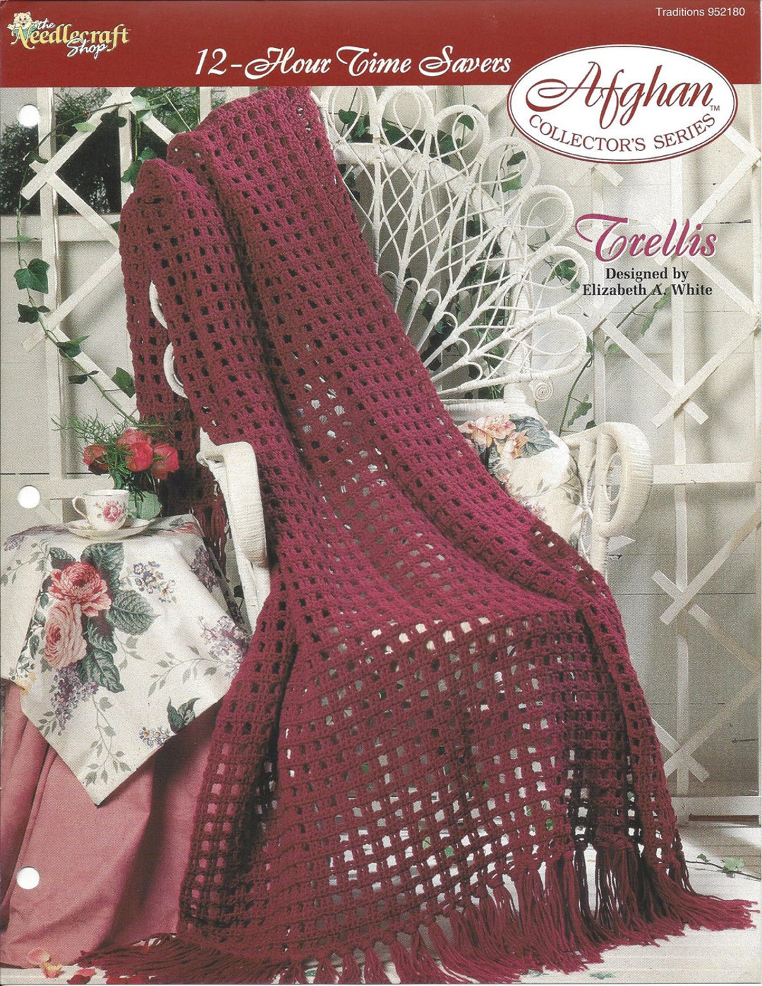 Trellis Crochet Afghan Pattern/the Needlecraft Shop - Etsy