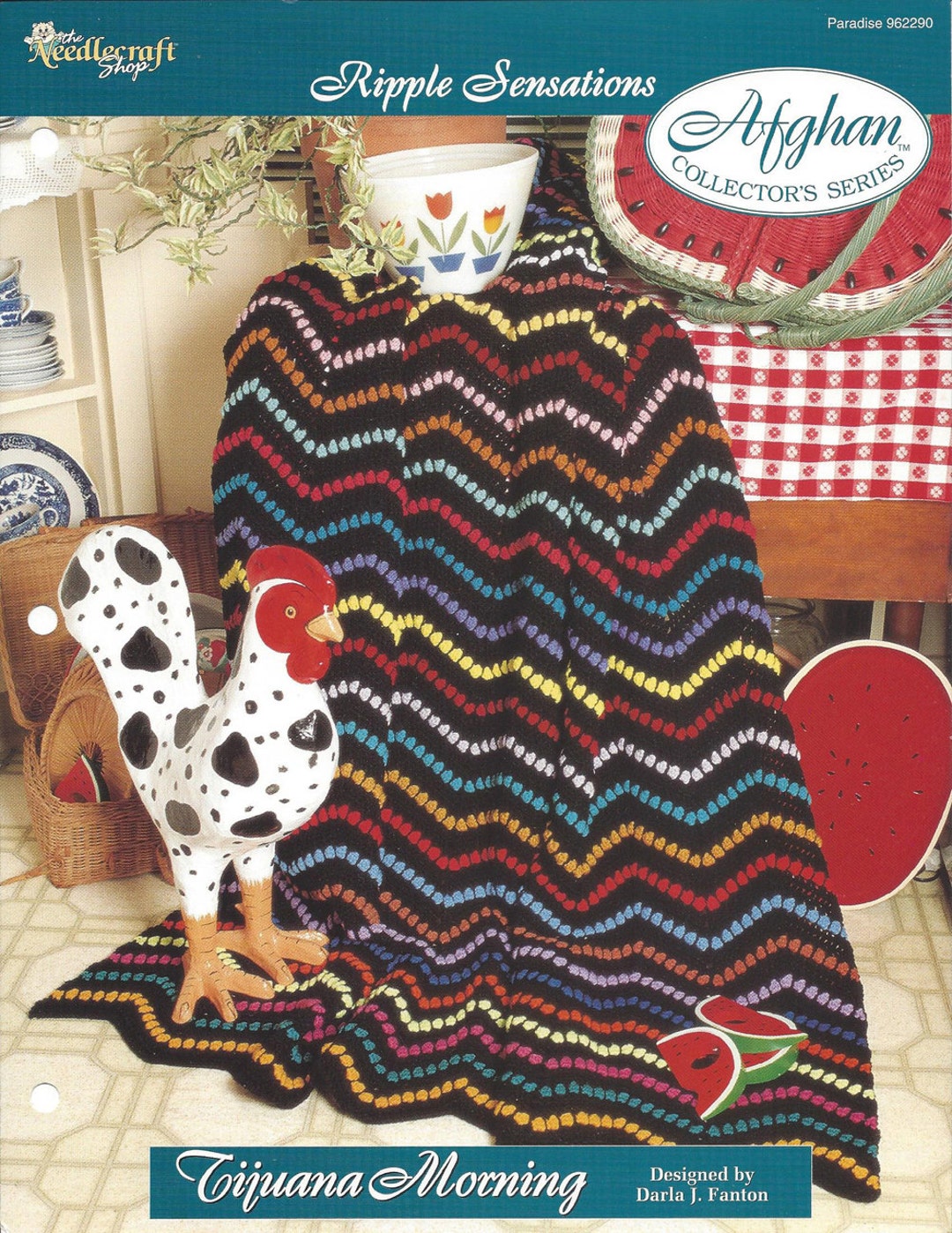 Tijuana Morning Crochet Afghan Pattern/the Needlecraft Shop - Tijuana ...