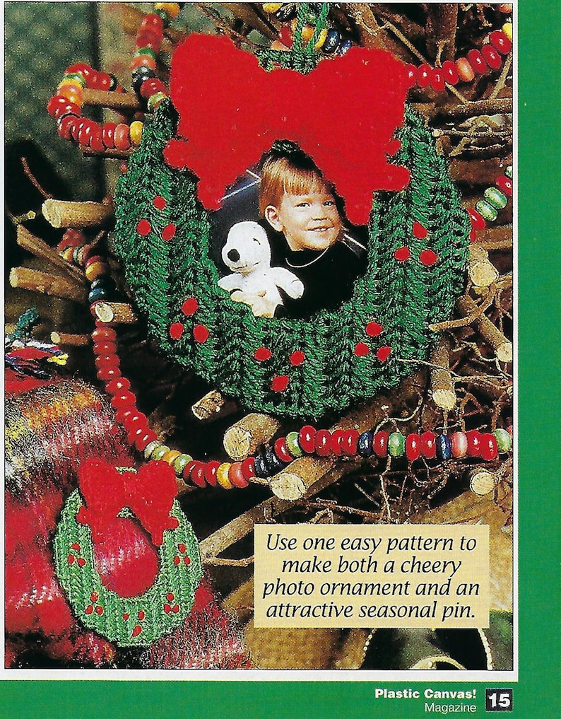 Plastic Canvas Magazine Pattern Book January/february 1996 - Etsy