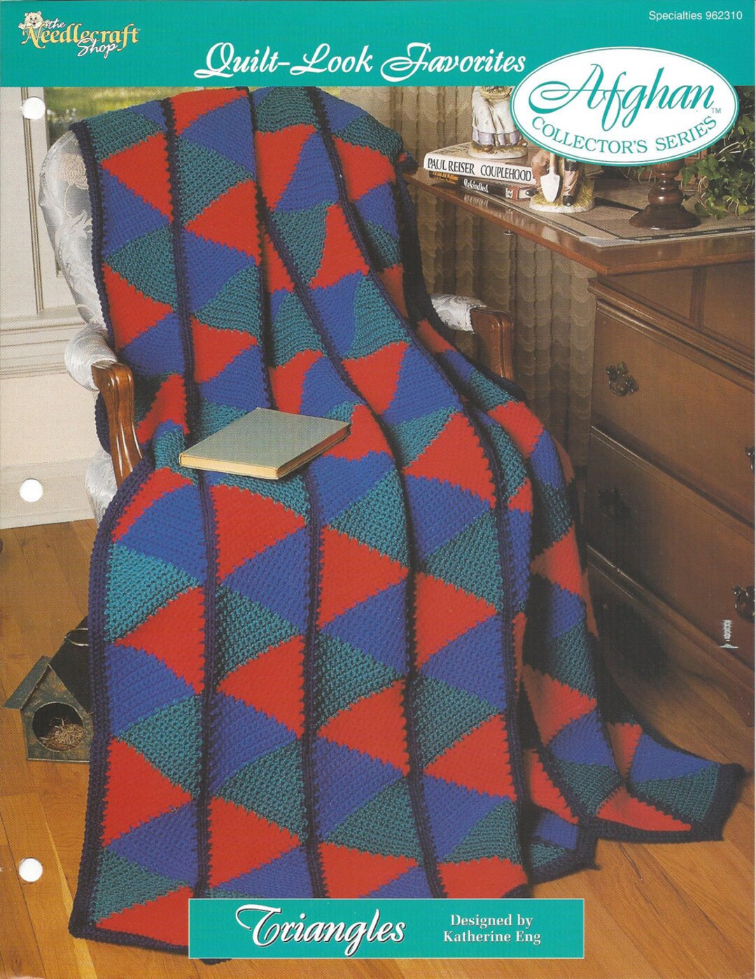 Triangles Crochet Afghan Pattern/the Needlecraft Shop - Etsy