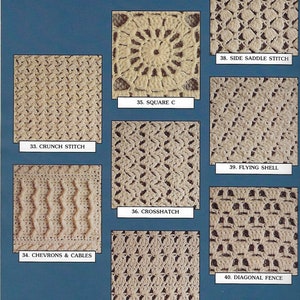 63 "more" Easy-to-crochet Pattern Stitches Pattern Book/leisure Arts ...