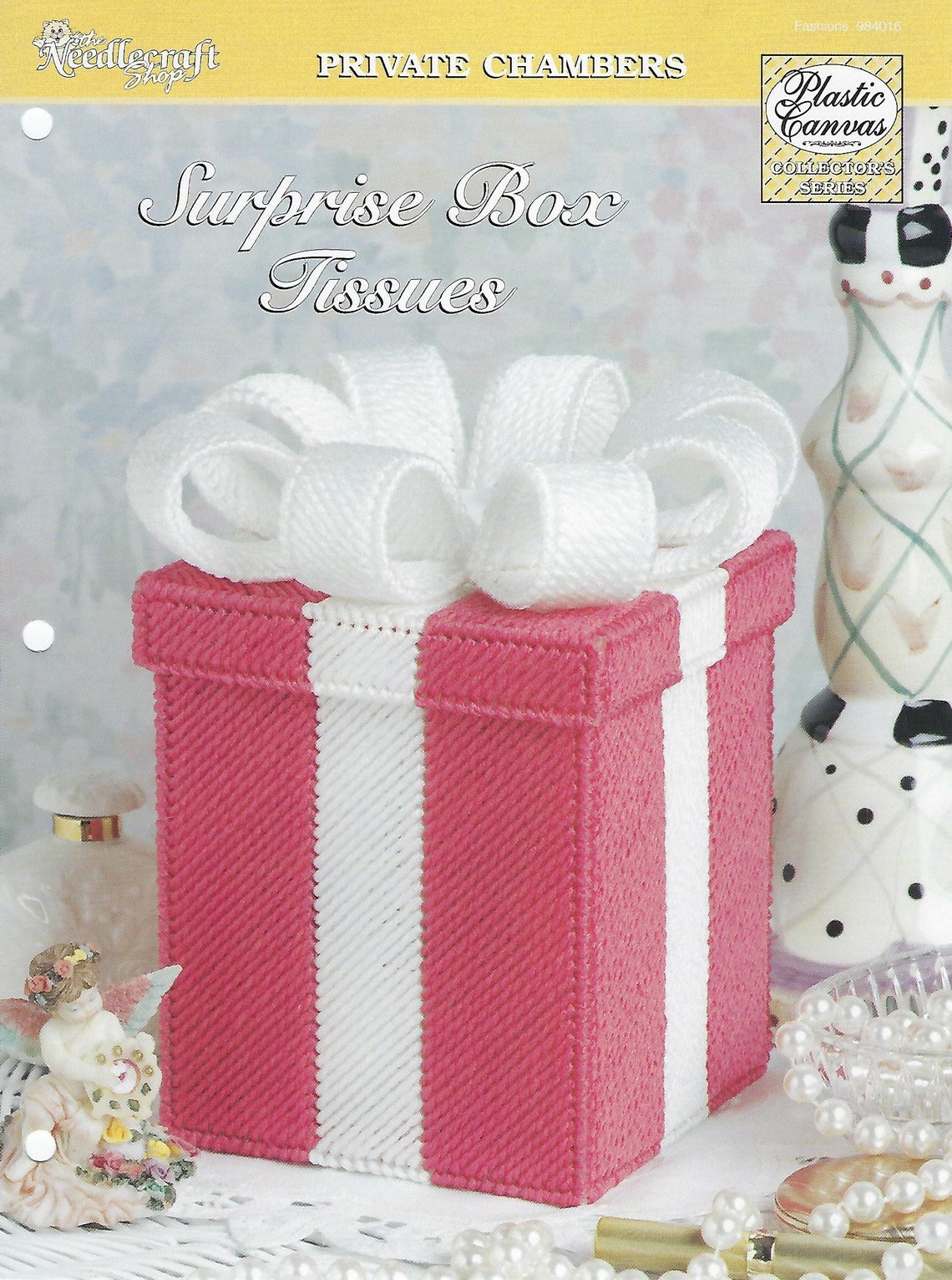 Surprise Box Tissues Plastic Canvas Pattern Home Decor | Etsy