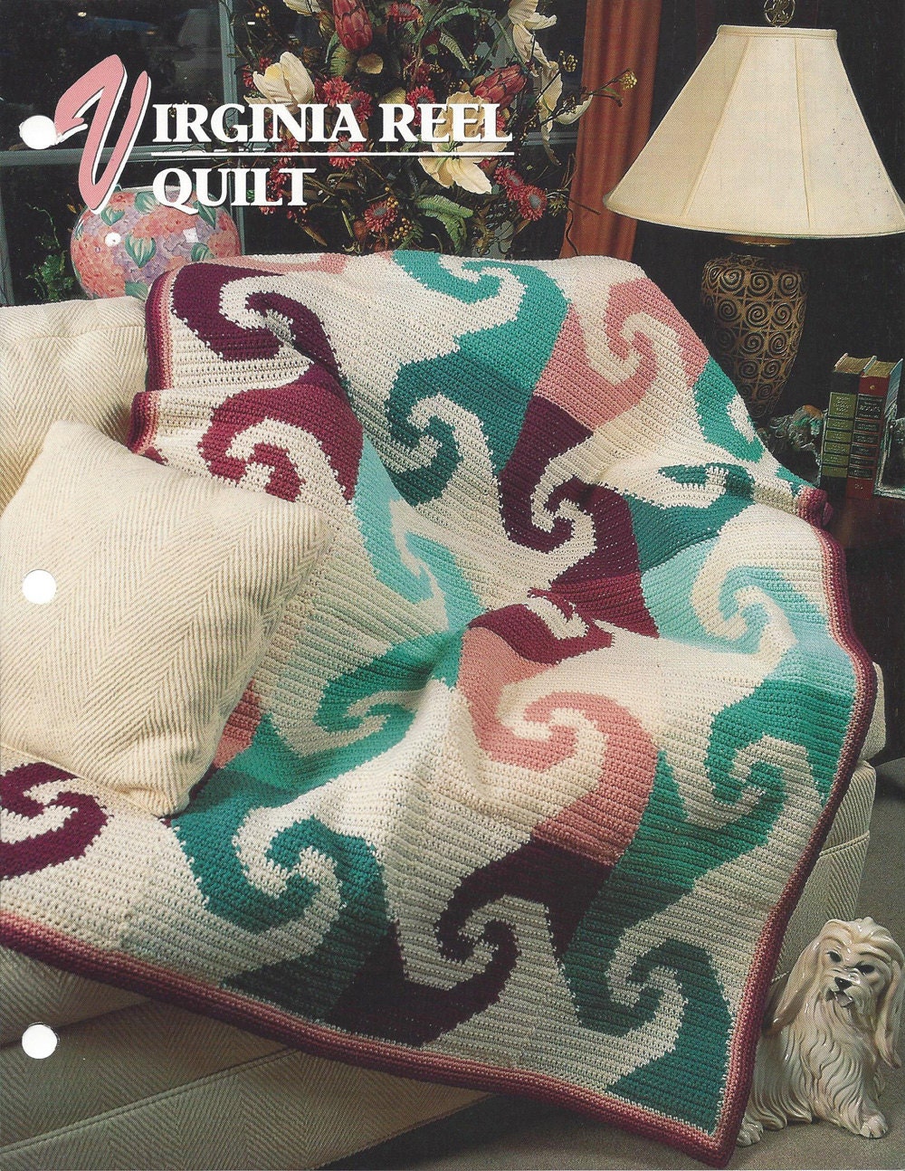 Virginia Reel Quilt Crochet Afghan Pattern/annie's Crochet Quilt ...