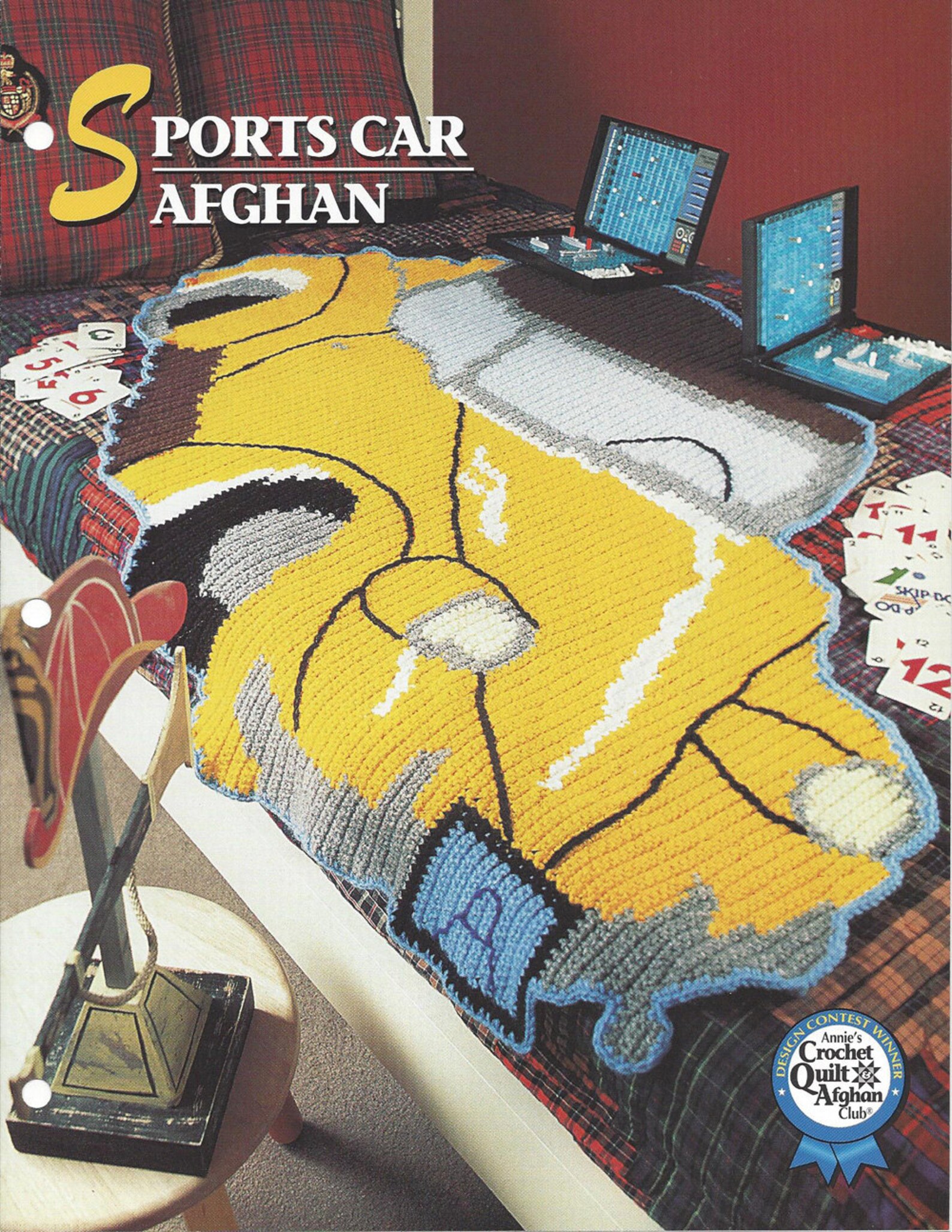 Sports Car Afghan Crochet Pattern/annie's Crochet Quilt & Afghan ...