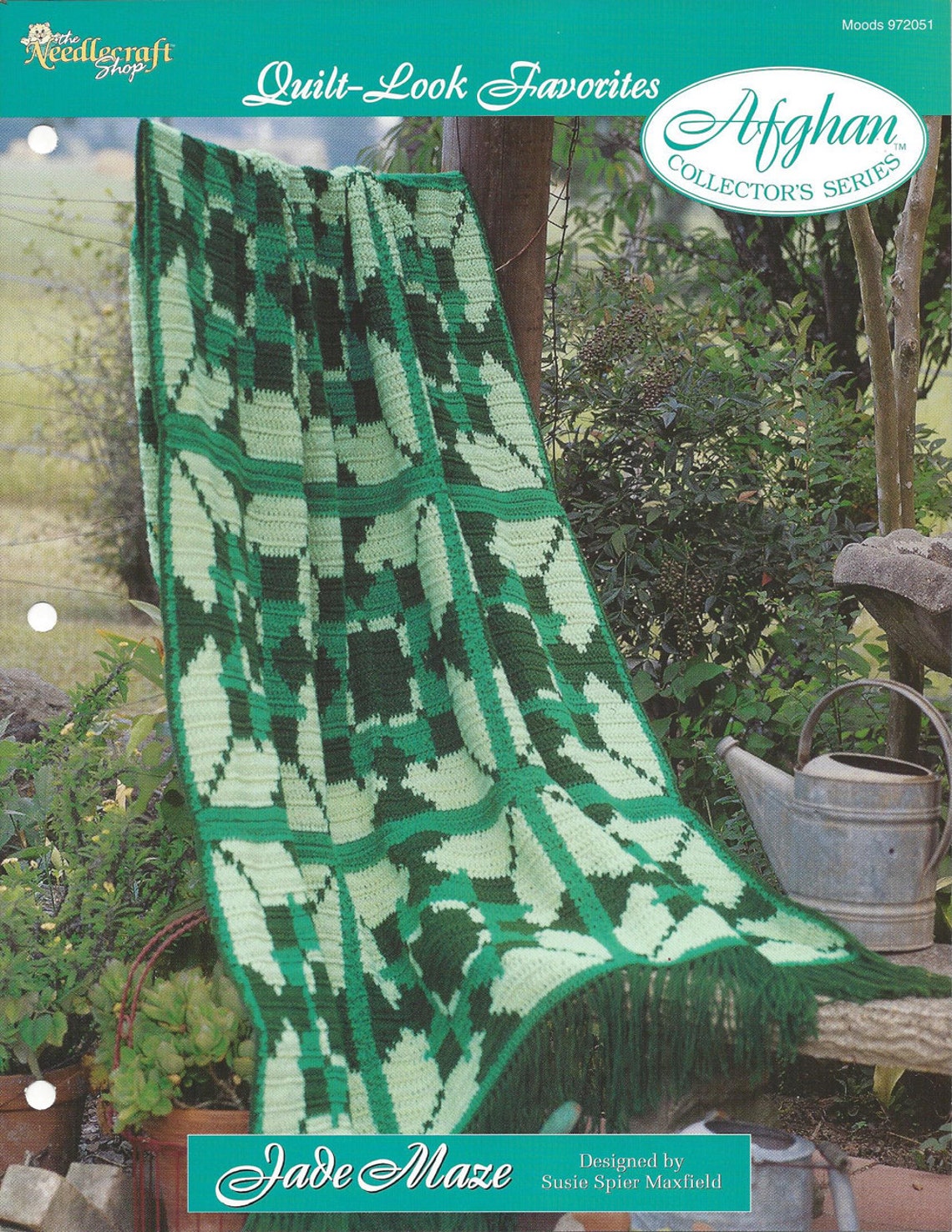 Jade Maze Crochet Afghan Pattern the Needlecraft Shop - Etsy