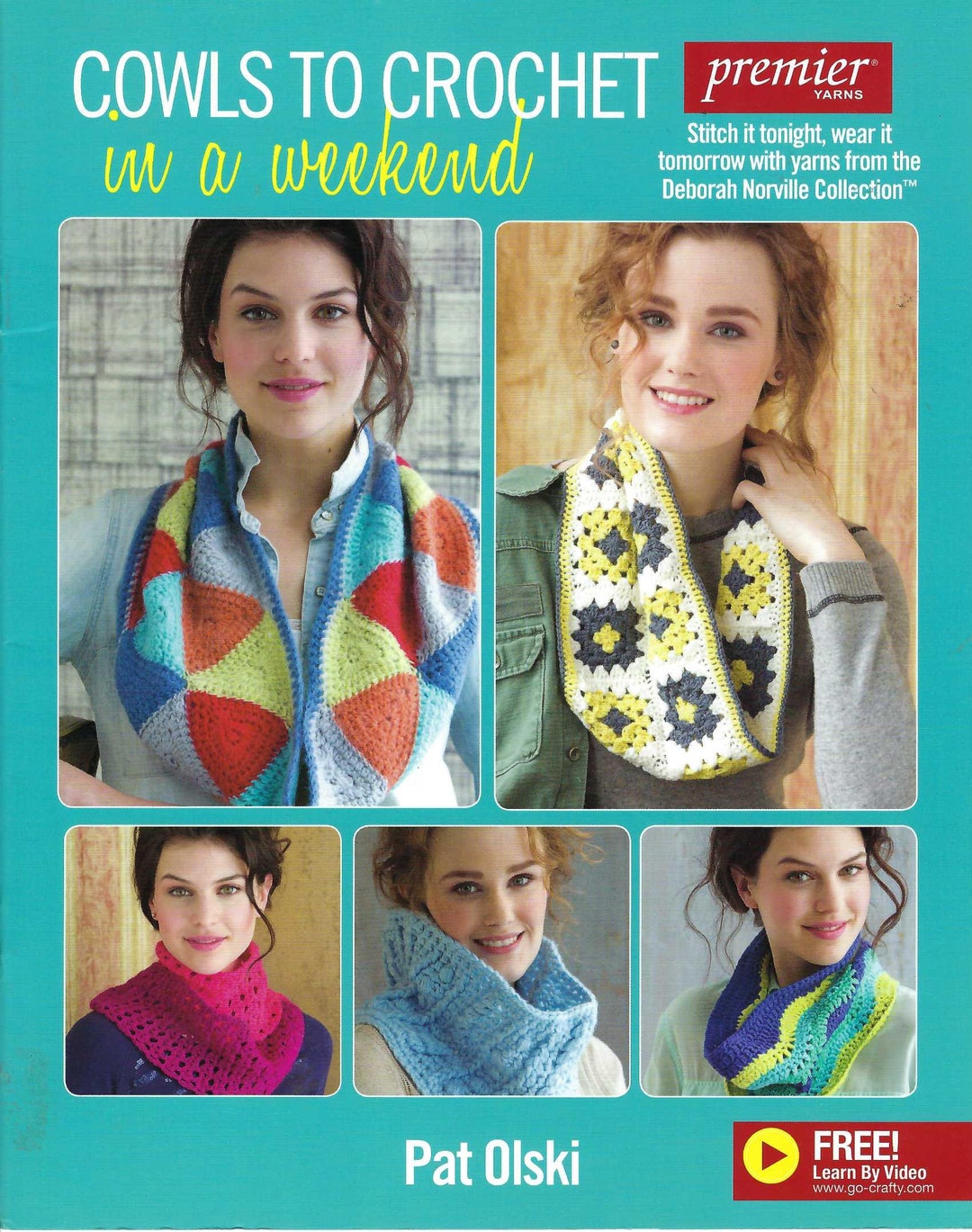 Cowls to Crochet in A Weekend Pattern Book - Etsy