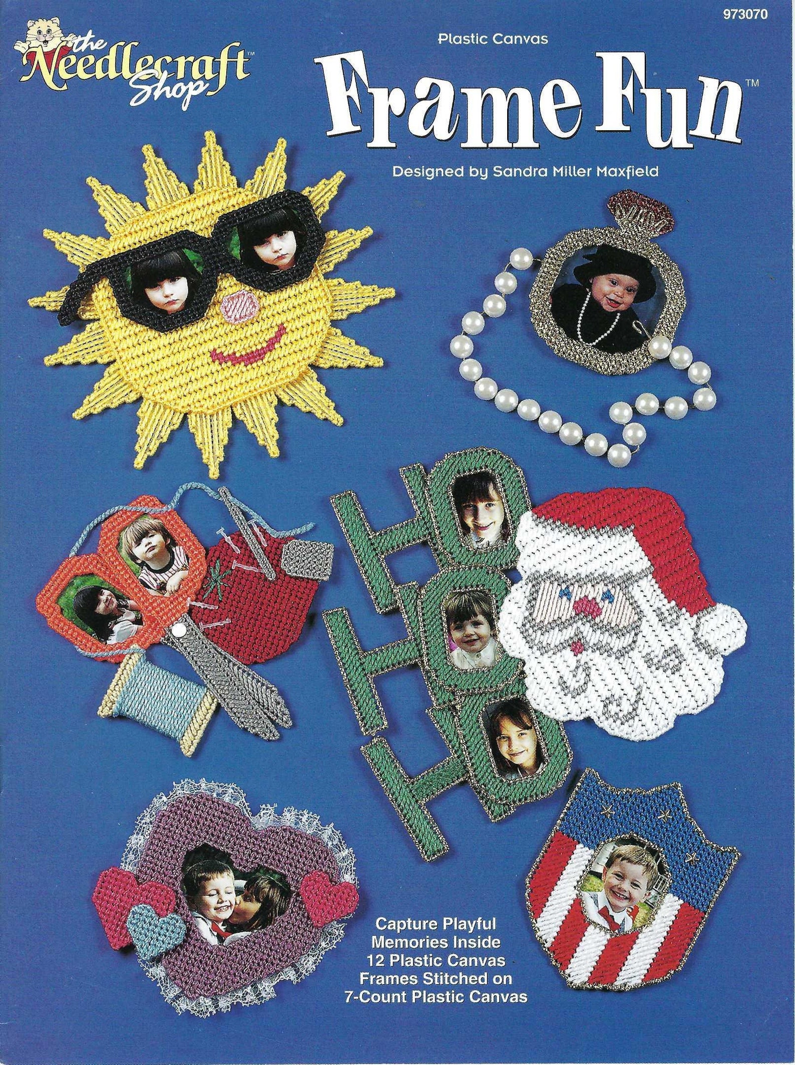 Frame Fun Plastic Canvas Pattern Book/the Needlecraft Shop #973070 - Etsy