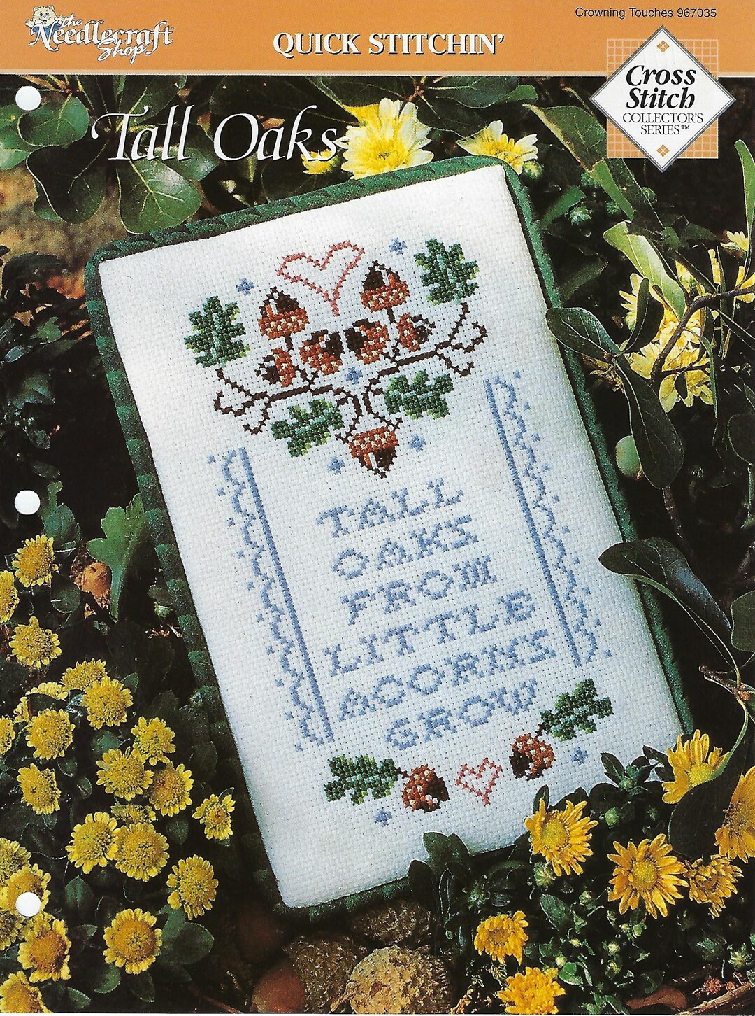 Tall Oaks Cross Stitch Pattern/the Needlecraft Shop Cross Stitch ...