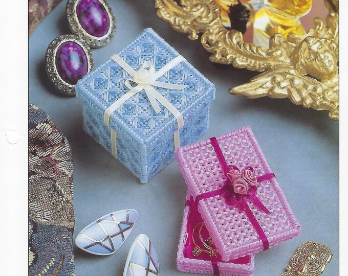 Tiny Gift Boxes Plastic Canvas Pattern/annie's International Pattern ...