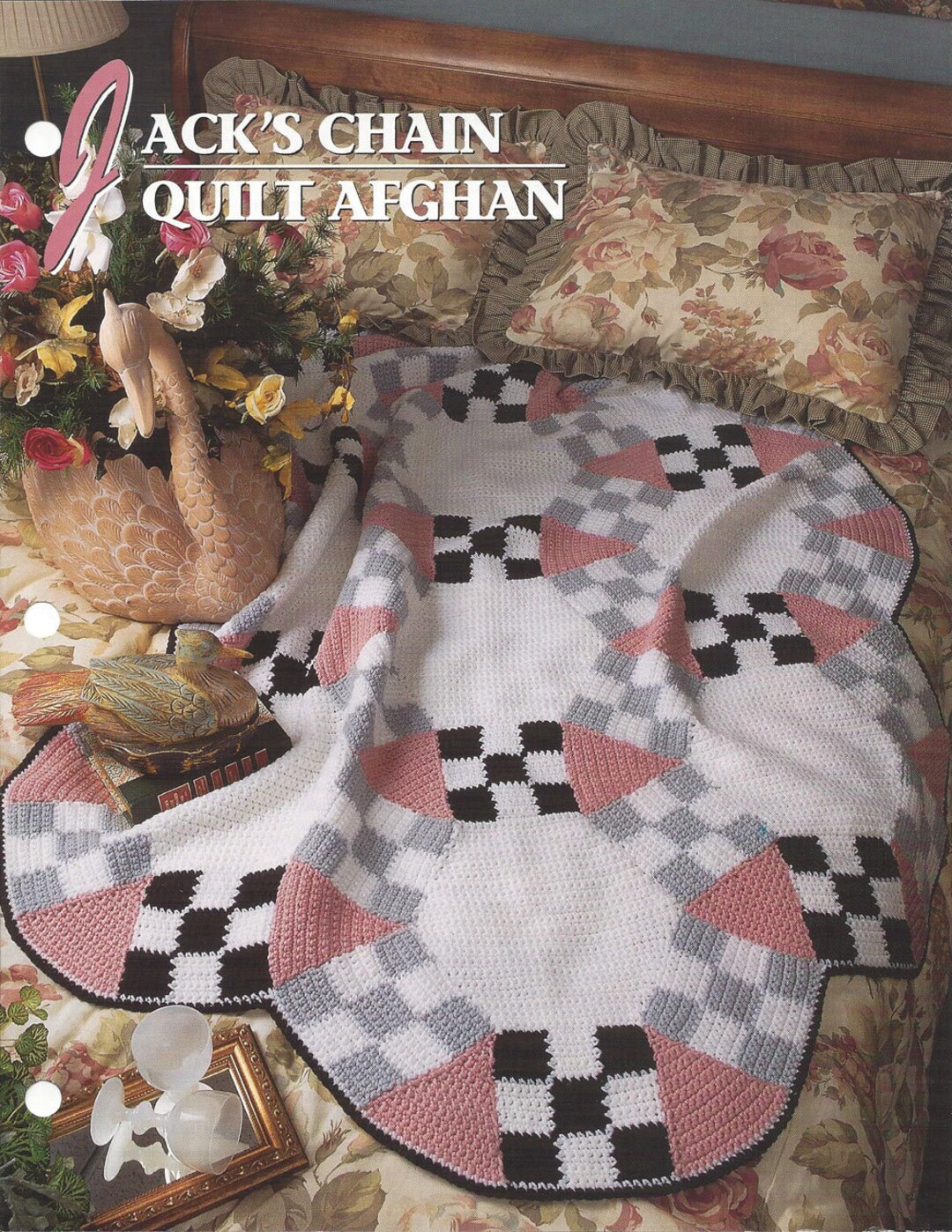 Jack's Chain Quilt Afghan Crochet Pattern/annie's Crochet Quilt ...