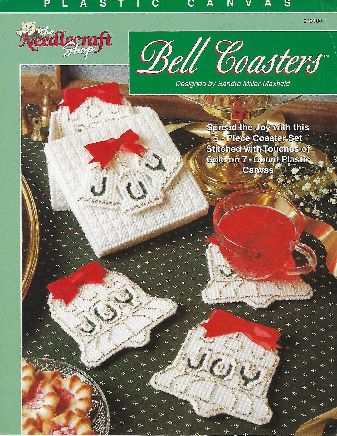 Bell Coasters Plastic Canvas Pattern/the Needlecraft Shop - Etsy