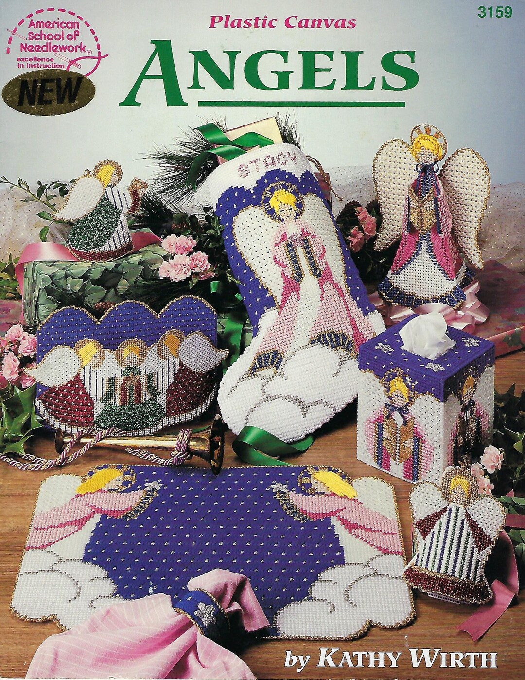 Angels Plastic Canvas Pattern Book/american School #3159 - Etsy