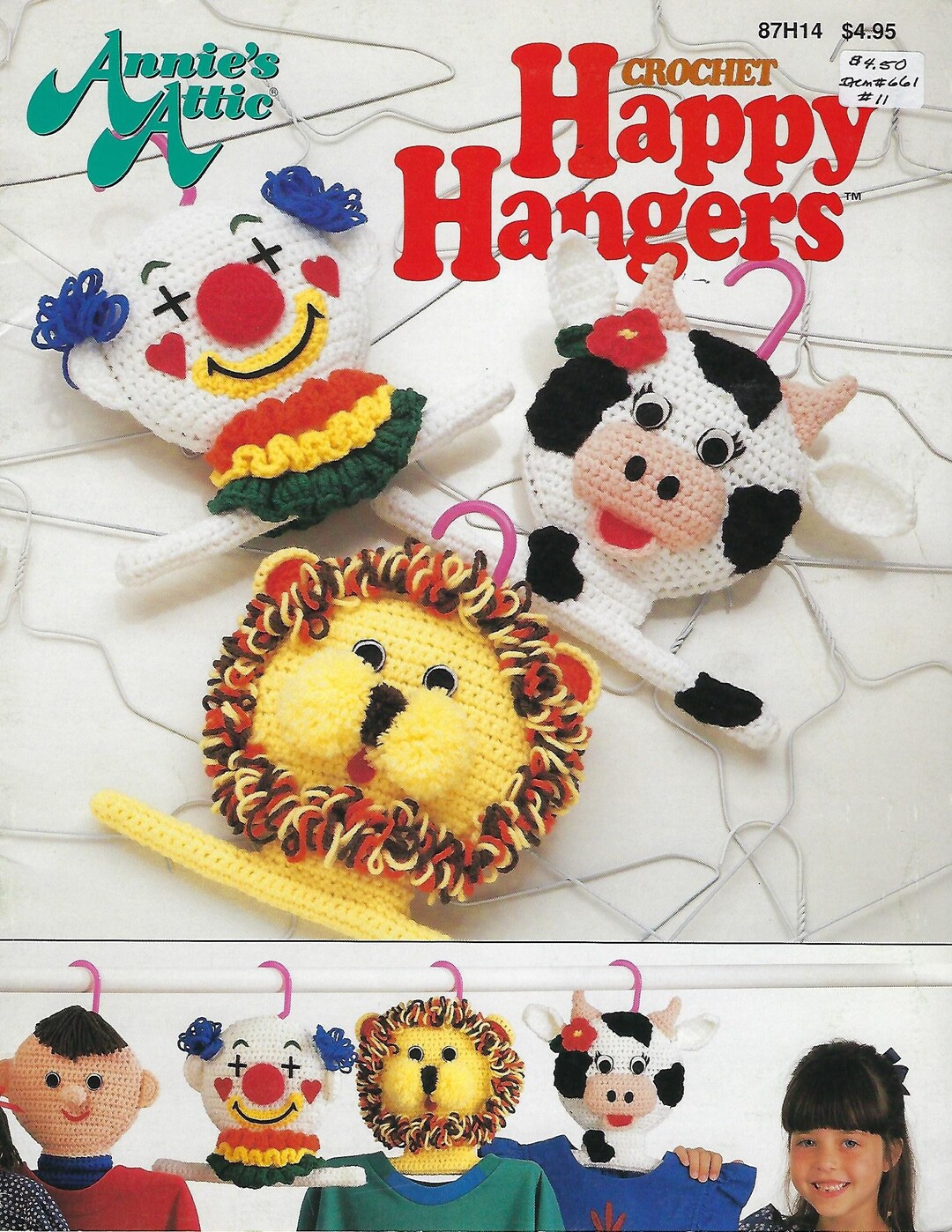 Happy Hangers Crochet Pattern Book/annie's Attic #87H14 - Etsy