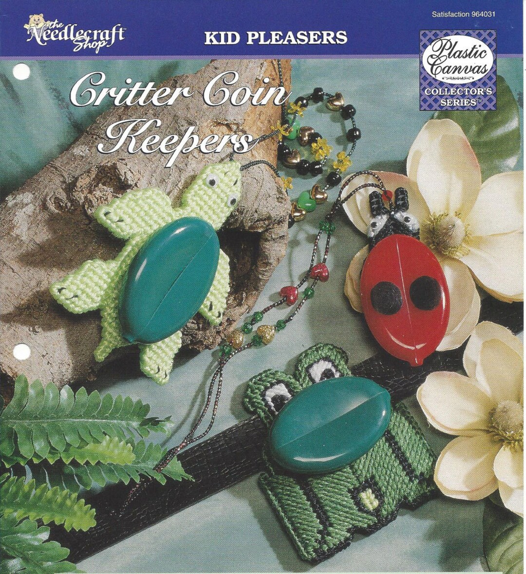 Critter Coin Keepers Plastic Canvas Pattern/the Needlecraft Shop - Etsy