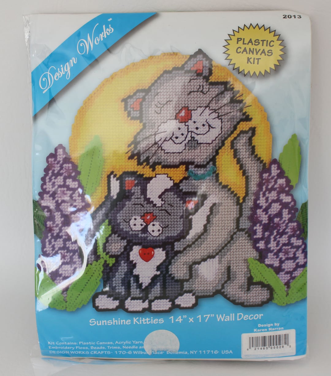 Sunshine Kitties Plastic Canvas Pattern Kit - Design Works Crafts - Etsy