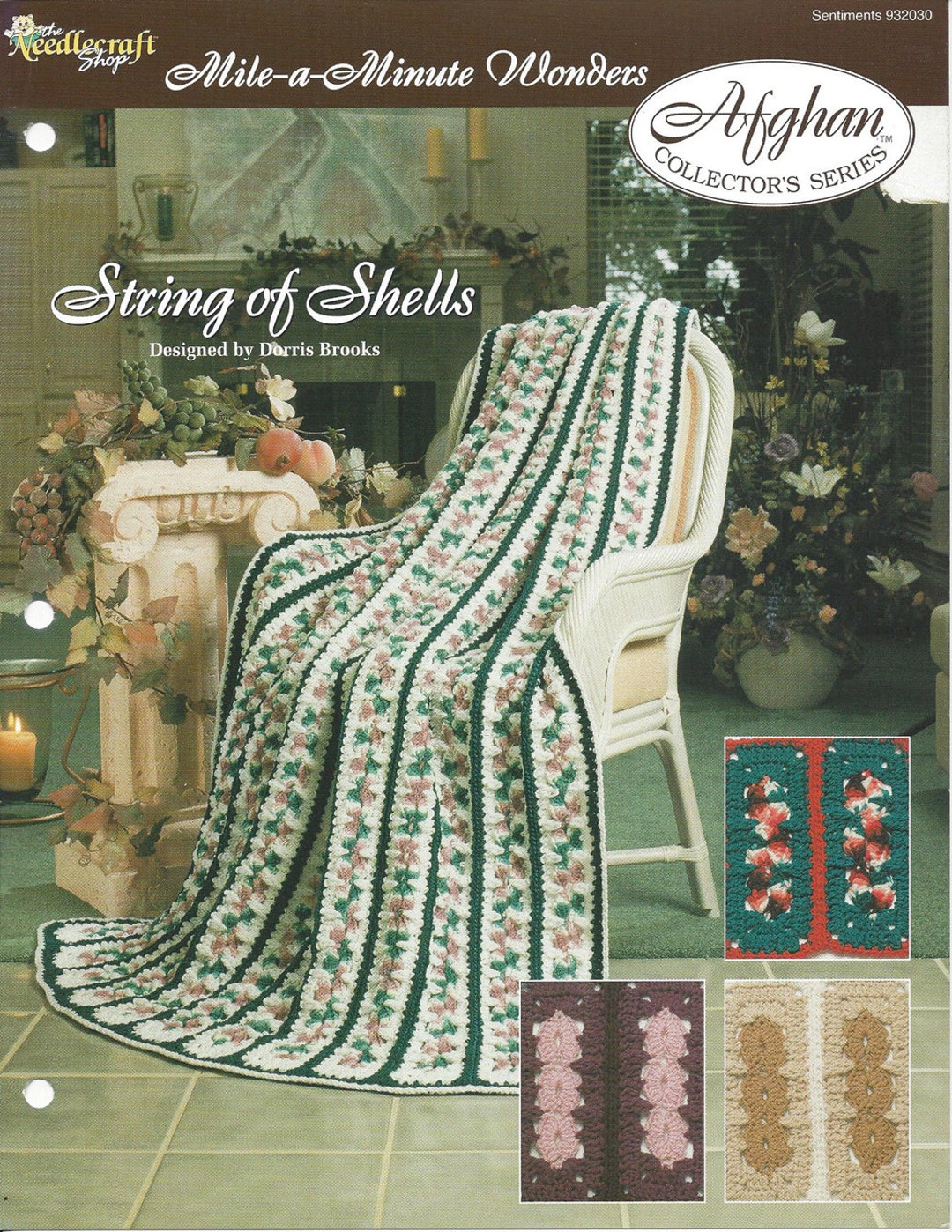 String of Shells Crochet Afghan Pattern/the Needlecraft Shop - Etsy