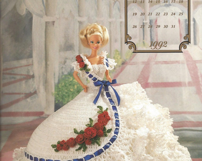 The Cotillion Collection - Annies Calendar Bed Doll Crochet Pattern ...