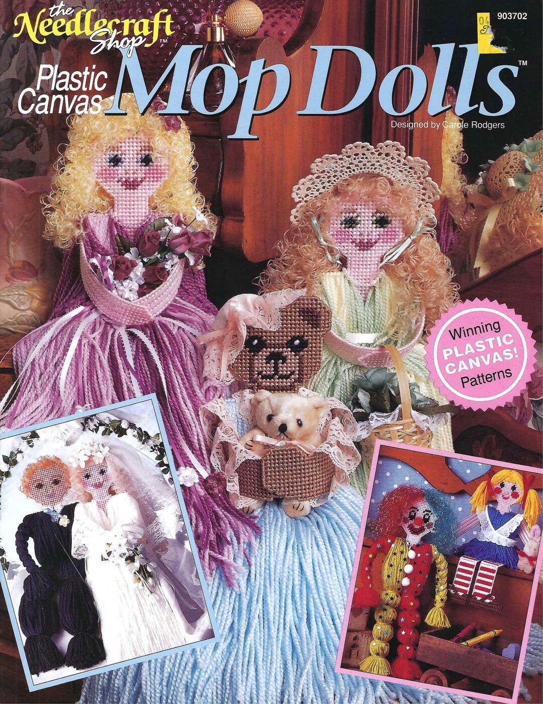 Mop Dolls Plastic Canvas Pattern Book/the Needlecraft Shop #903702 - Etsy