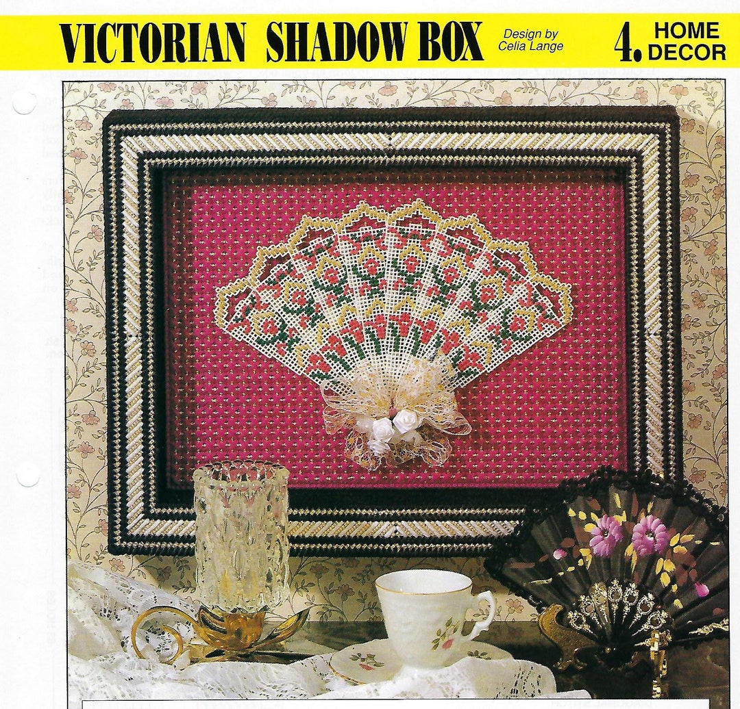 Victorian Shadow Box Plastic Canvas Pattern/annie's International ...