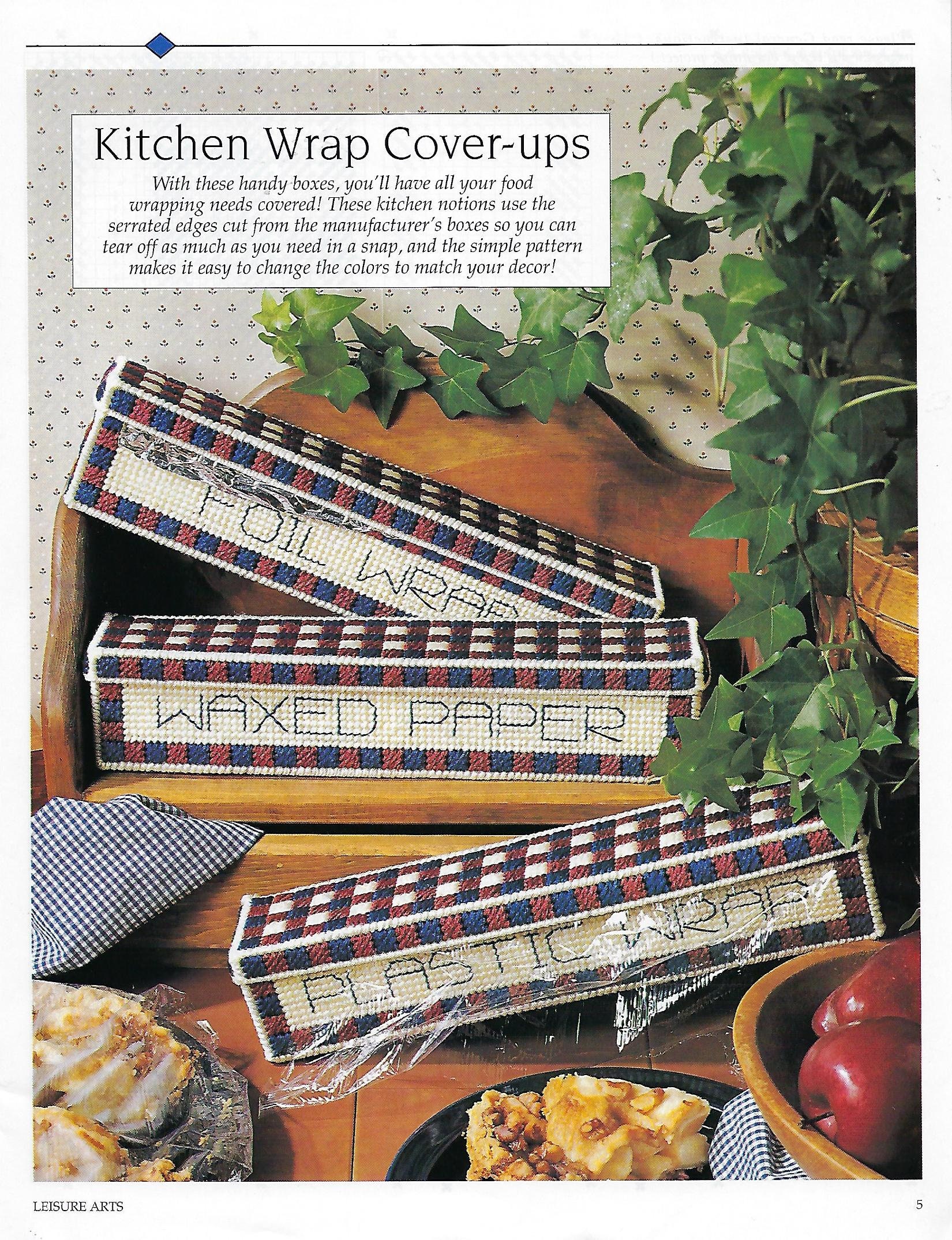 Plastic Canvas Corner Magazine Pattern Book Leisure Arts | Etsy