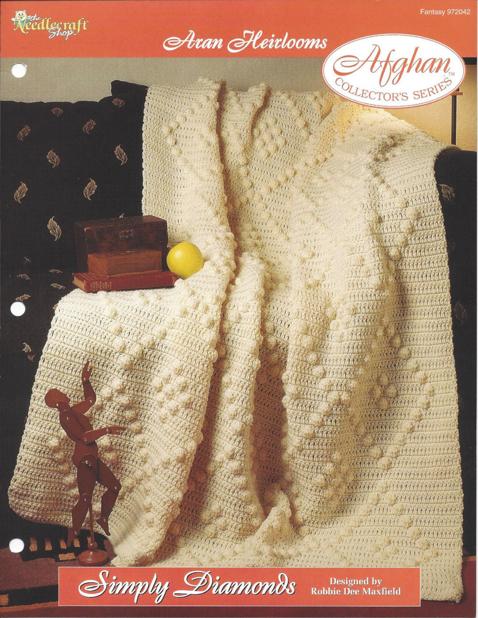 Simply Diamonds Crochet Afghan Pattern the Needlecraft Shop - Etsy