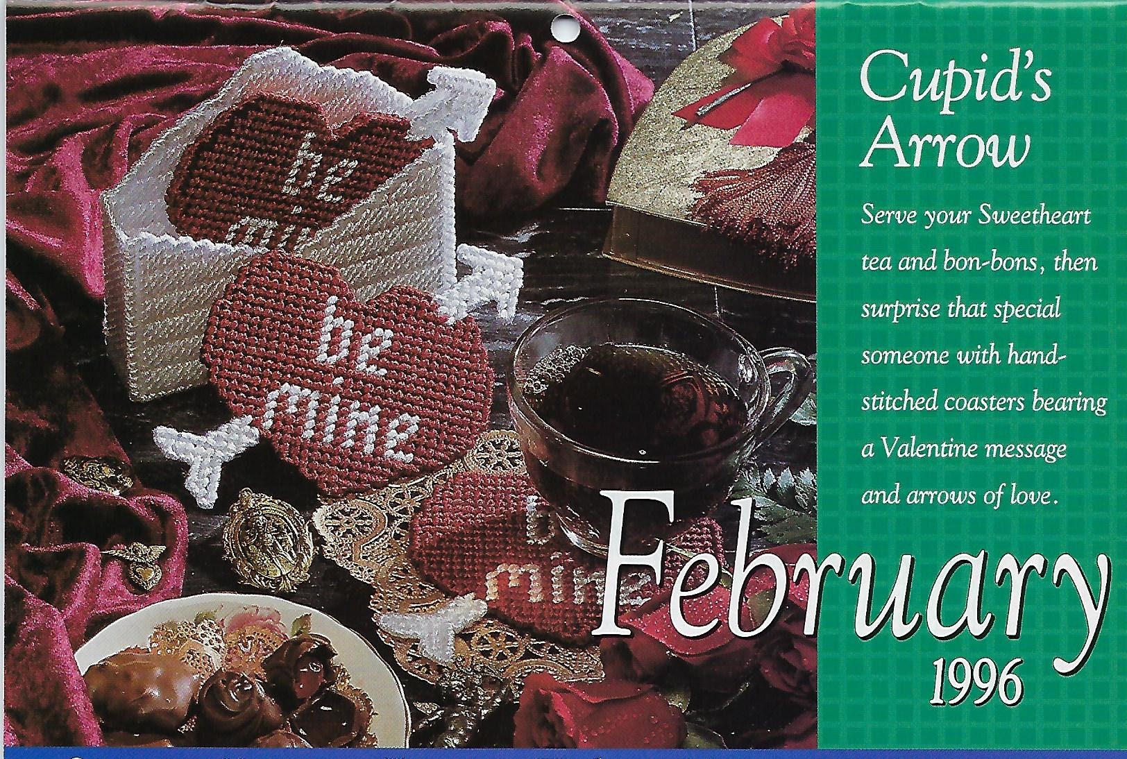 Calendar 1996 Plastic Canvas Pattern Book/the Needlecraft Shop #963251 ...
