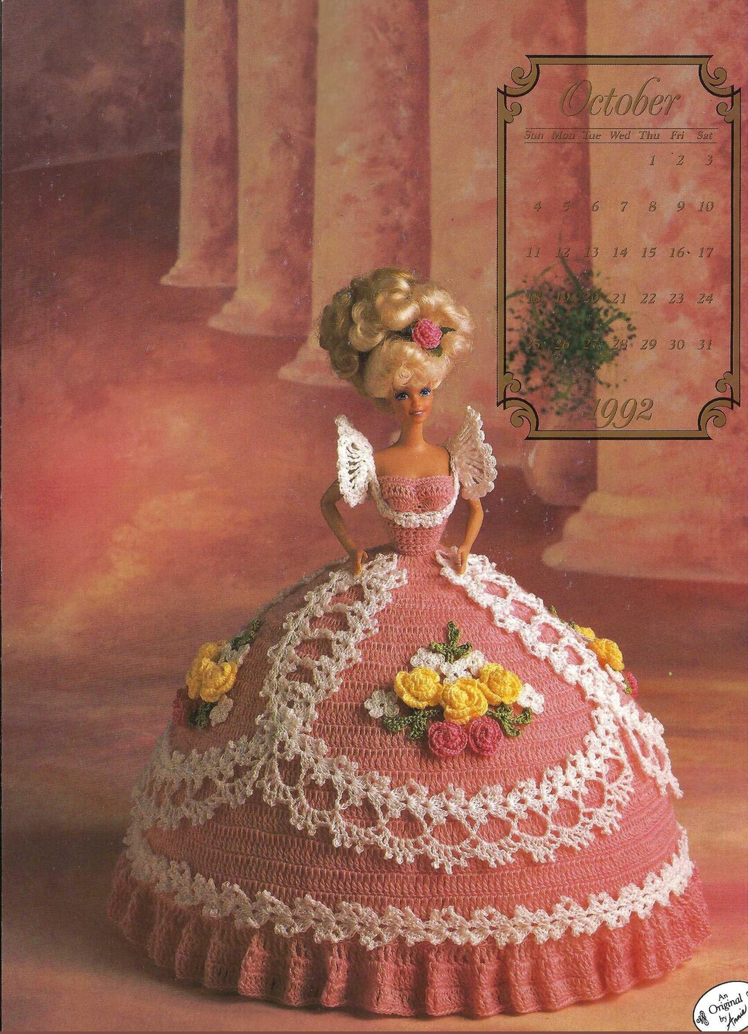 Miss October 1992 Crochet Doll Pattern - the Cotillion Collection ...