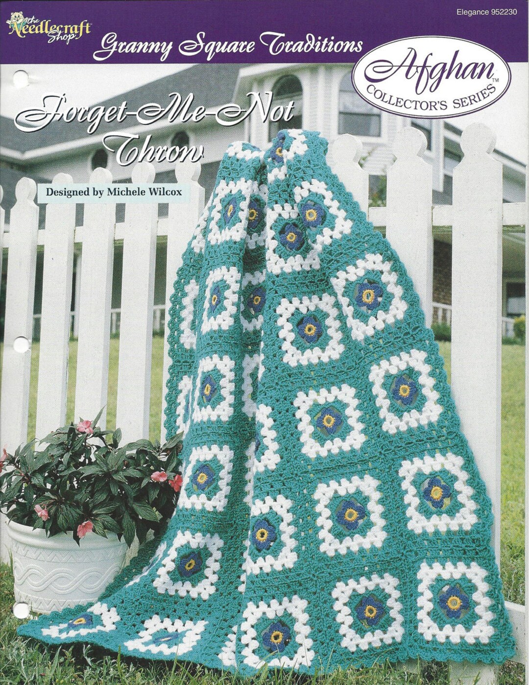 Forget-me-not Throw Crochet Afghan Pattern/the Needlecraft Shop - Etsy
