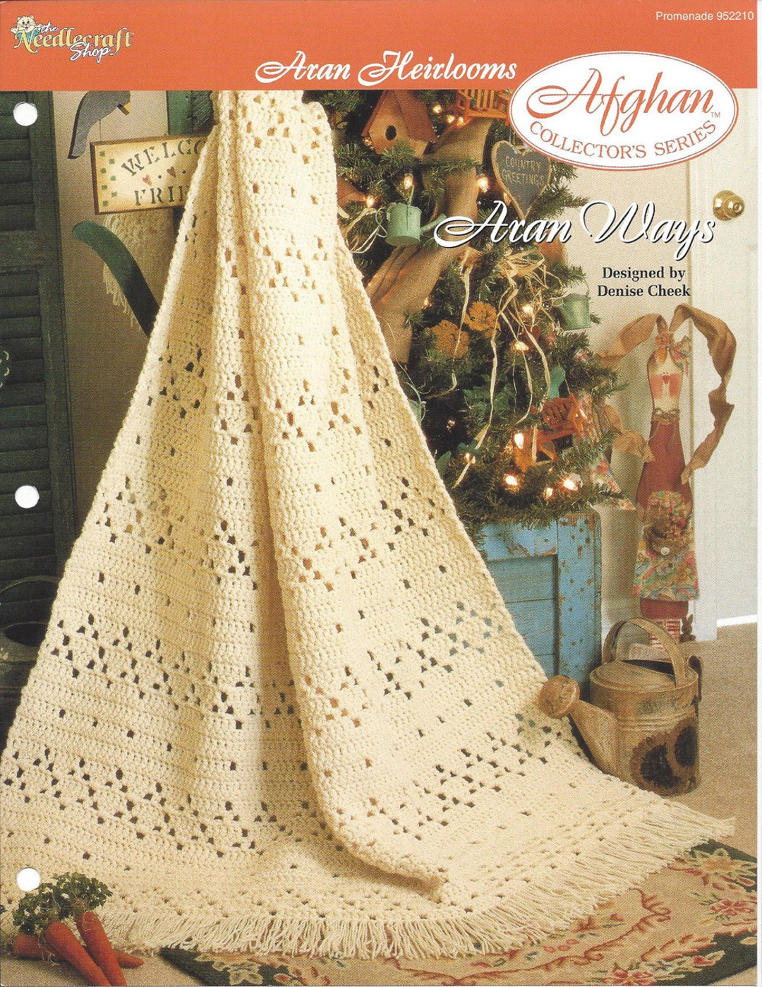 Aran Ways Crochet Afghan Pattern/the Needlecraft Shop - Etsy