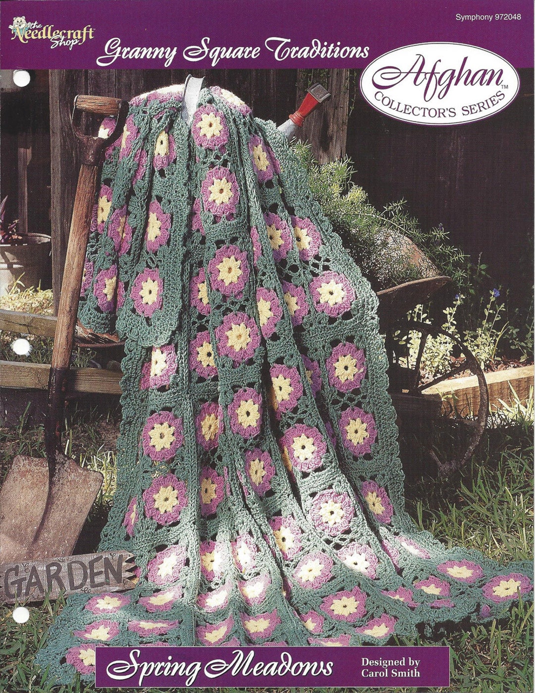 Spring Meadows Crochet Afghan Pattern/the Needlecraft Shop - Etsy